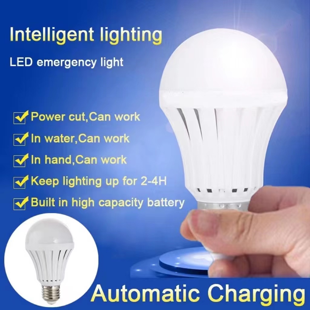 100% Sometimes E27 7W 9W 12W LED Smart Emergency Light Led Bulb ...