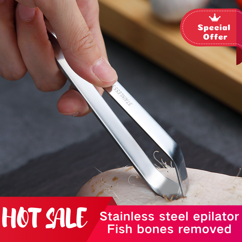 Fish Bone Tweezers, Precision Fishbone Remover, Stainless Steel ...