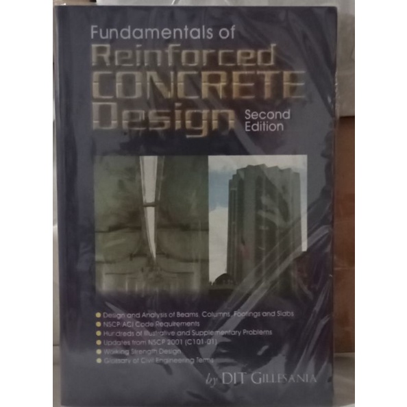Fundamentals Reinforced Concrete Design 2nd Edition Shopee Philippines