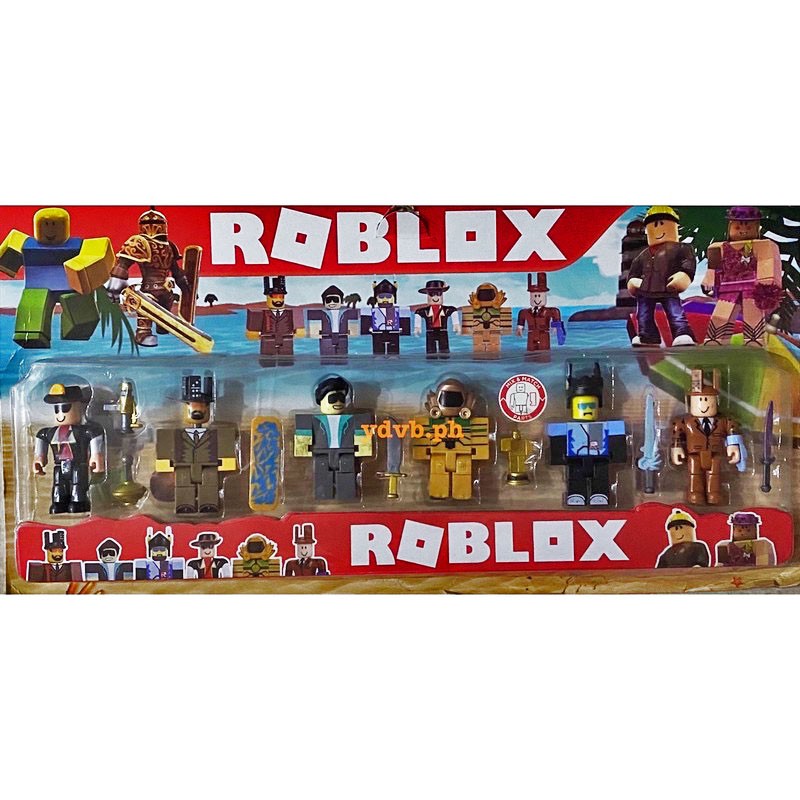 Minecraft Roblox Figurine 6 in 1 Toy Toys | Shopee Philippines