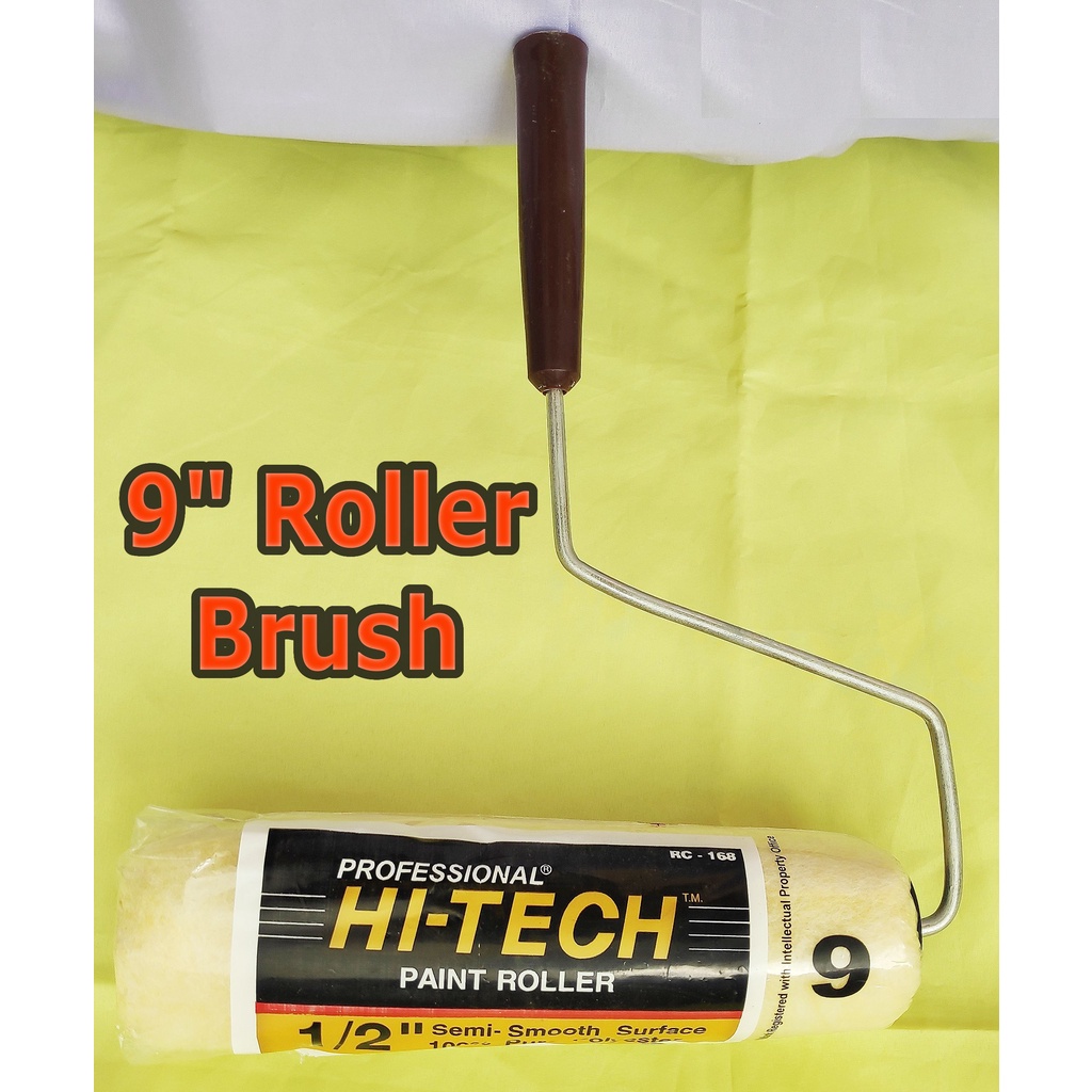 Roller Brush ️ Hi-Tech Brand ️ Original ️ Authentic ️ 9 inch ️7 inch ️ ...
