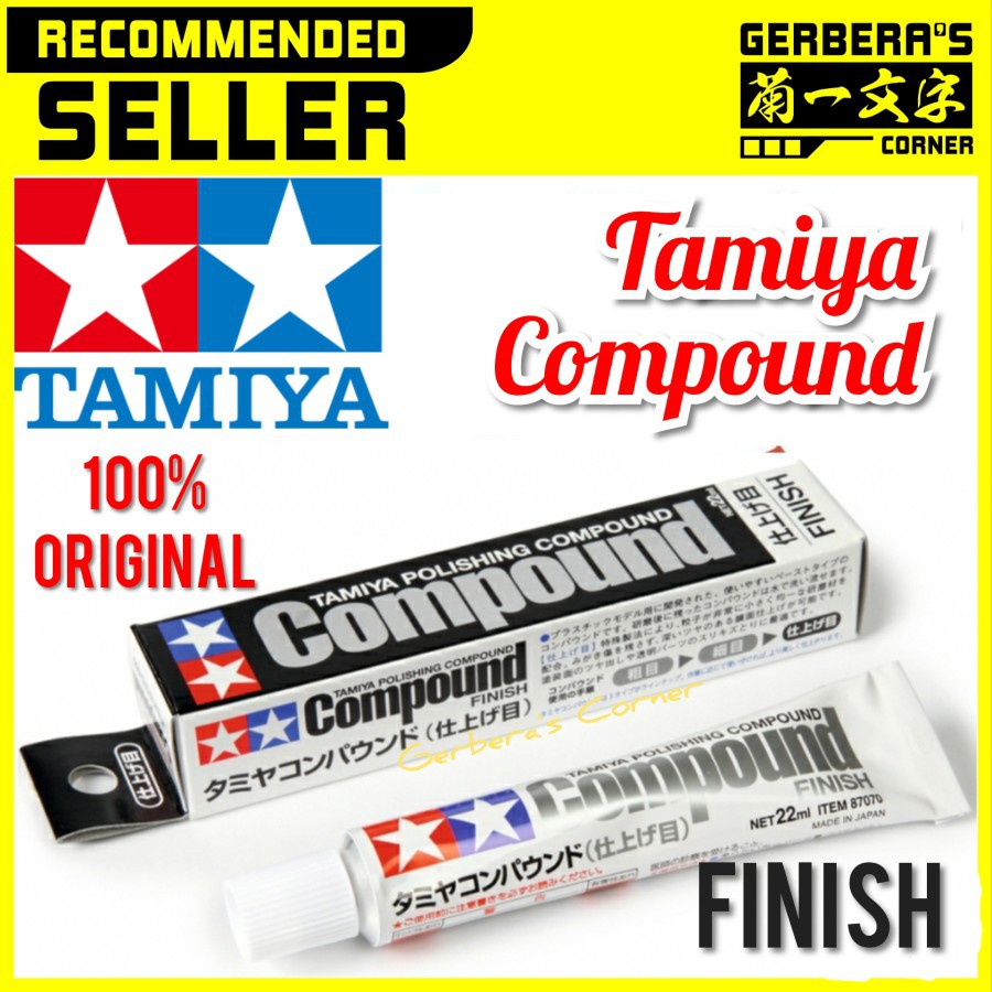 Tamiya Polishing Compound Finish Original Gundam Putty Model Kit ...
