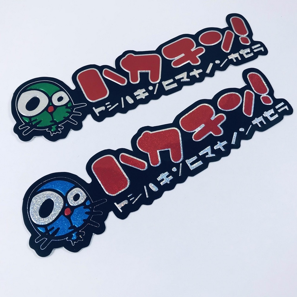 JDM Stickers Japanese Racing Car Doraemon Cat 3D Embossed Stamping ...