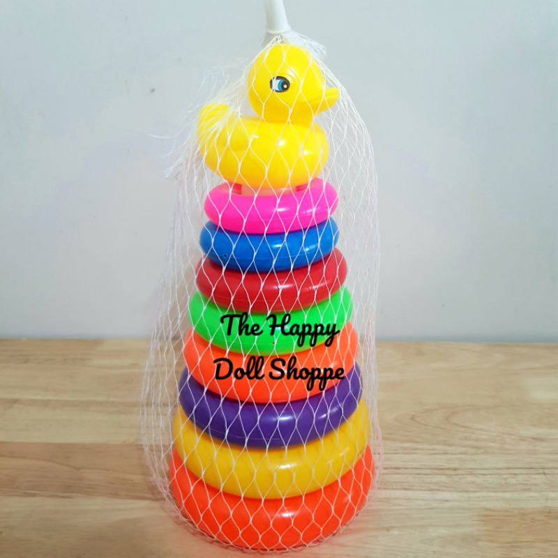 Duck Ring Toss Game Rainbow Tower | Shopee Philippines