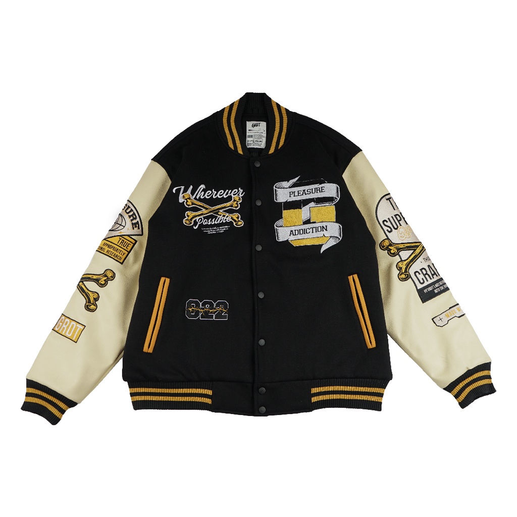 GRDT Pleasure Varsity Jacket | Shopee Philippines