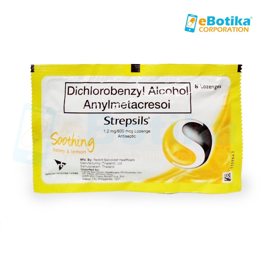 Strepsils Honey Lemon 8's (2-PACKS) | Shopee Philippines