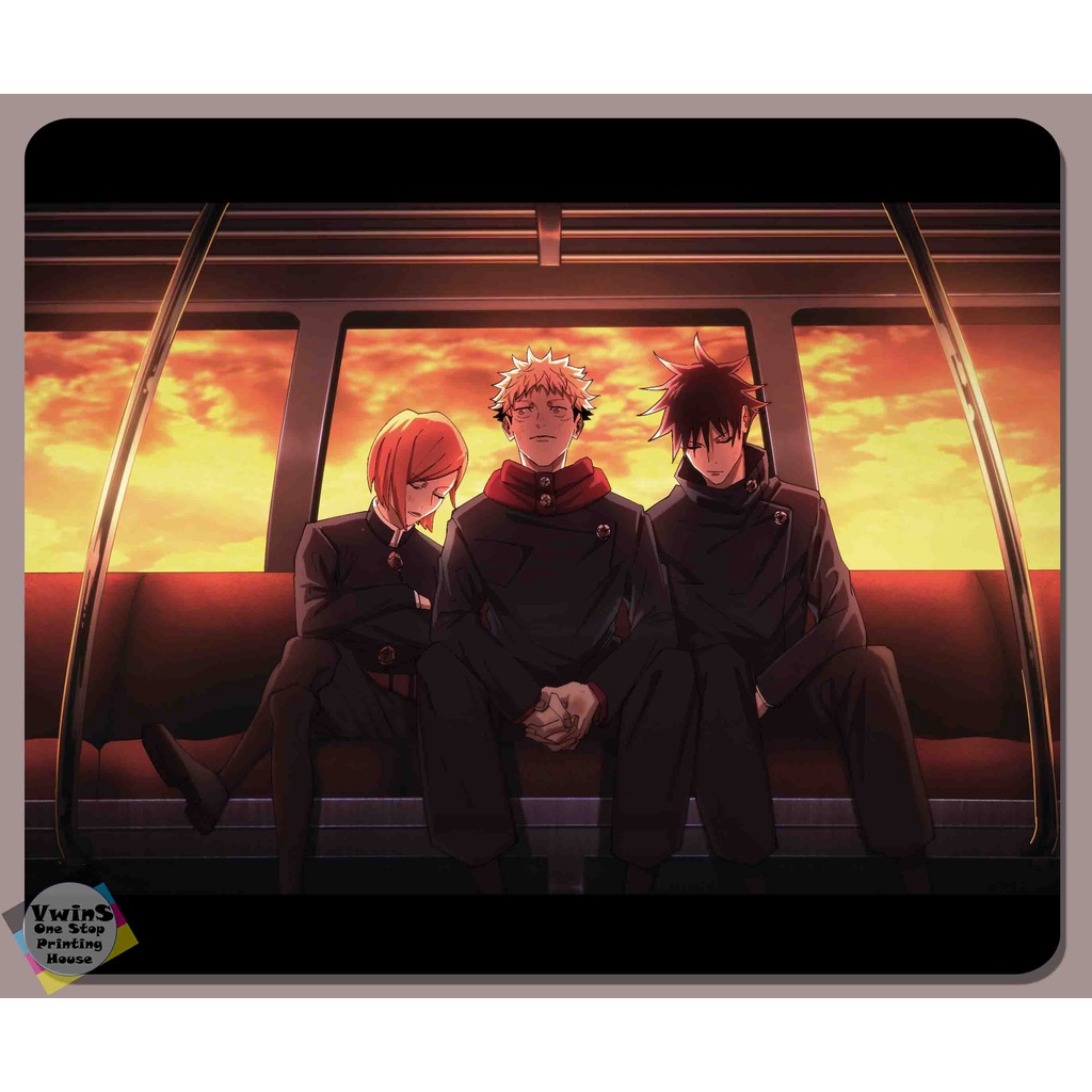 Jujutsu Kaisen Design Mouse pad Part 1 of 2 Satoru Gojo, Masamichi Yaga ...