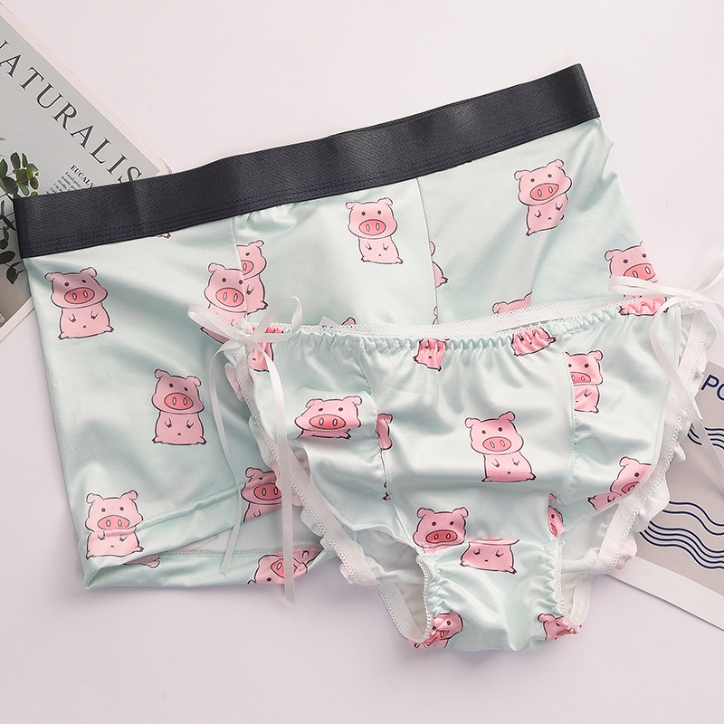 Matching Underwear for Couples 2Pcs Breathable Sexy Briefs Set for ...