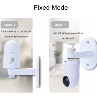 360° Adjustable Camera Mount Wall Bracket No punching With self ...