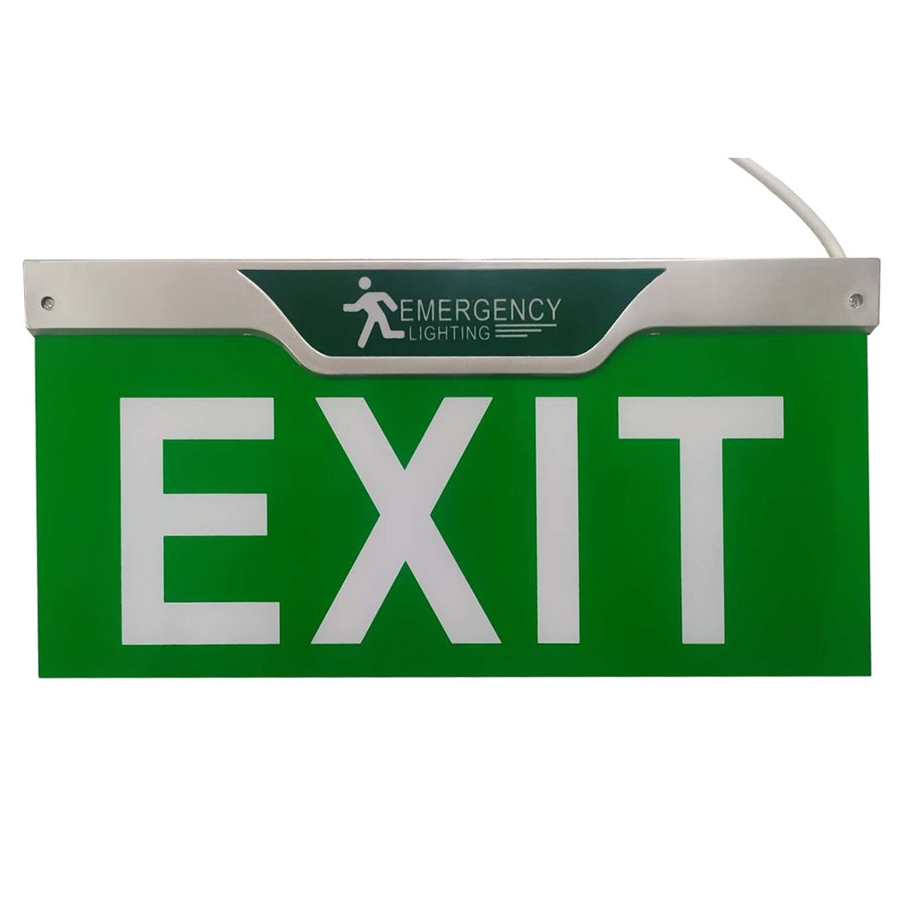 Acrylic Emergency EXIT Light Signage 35cm*17cm 2PCS | Shopee Philippines