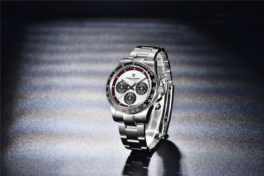 【100% Original】Pagani Design 40MM mens stainless steel watch strap ...