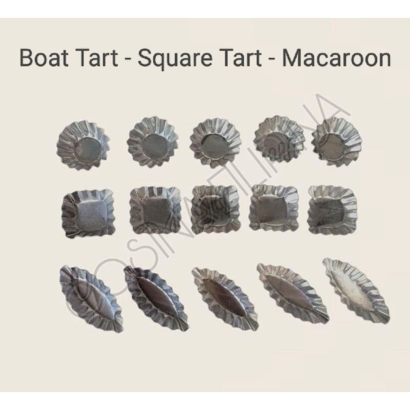 COD Boat Tart / Square Tart / Macaroon Mould | Shopee Philippines