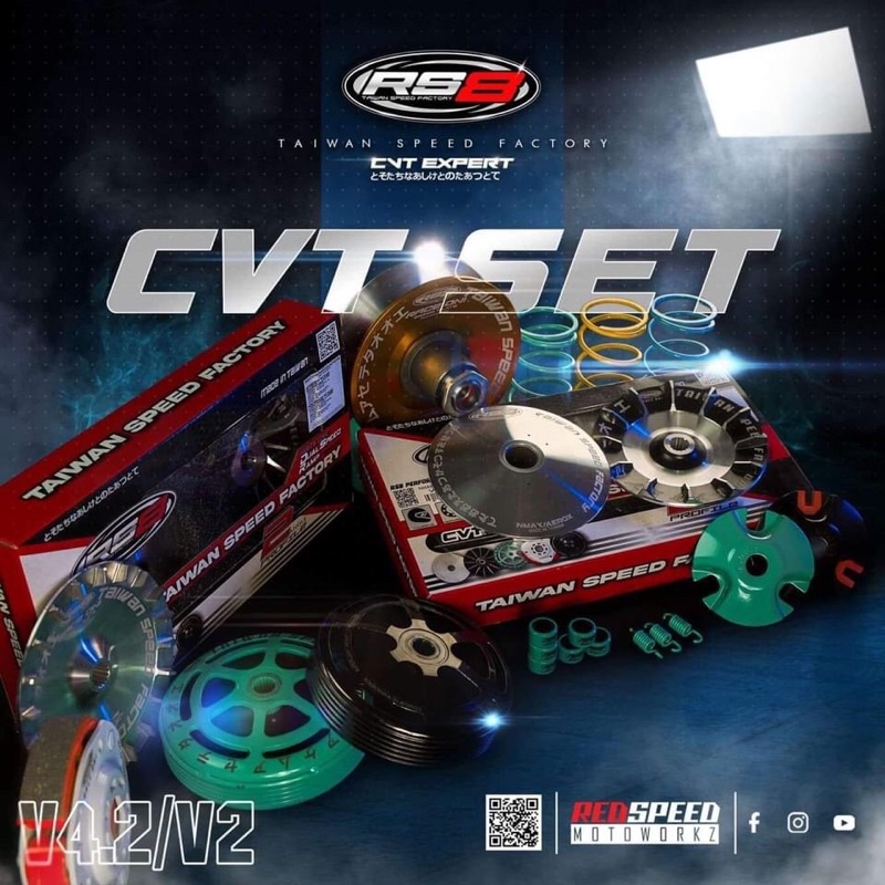 RS8 CVT SET FOR NMAX/AEROX | Shopee Philippines