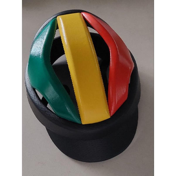 Rasta Color Classic Design Bike Helmet (MODEL 3 MODEL 6) | Shopee ...
