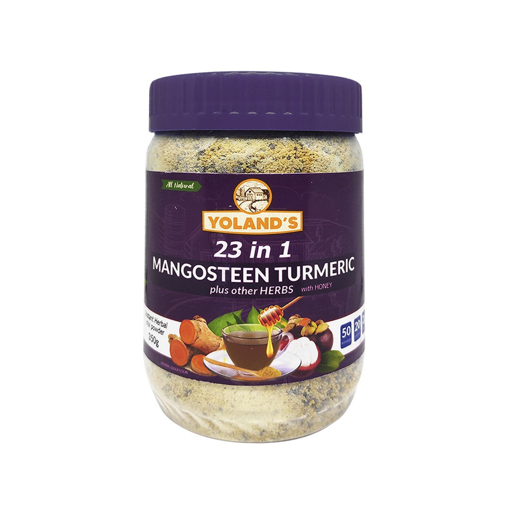 Emperor's Tea / YOLAND'S 23in1 Turmeric Mangosteen Tea in JAR 350g ...