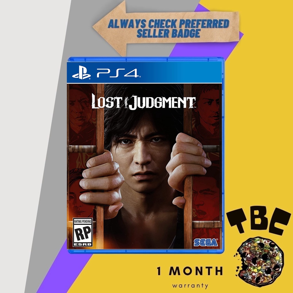 Lost Judgment - PlayStation 4 [R3] | Shopee Philippines