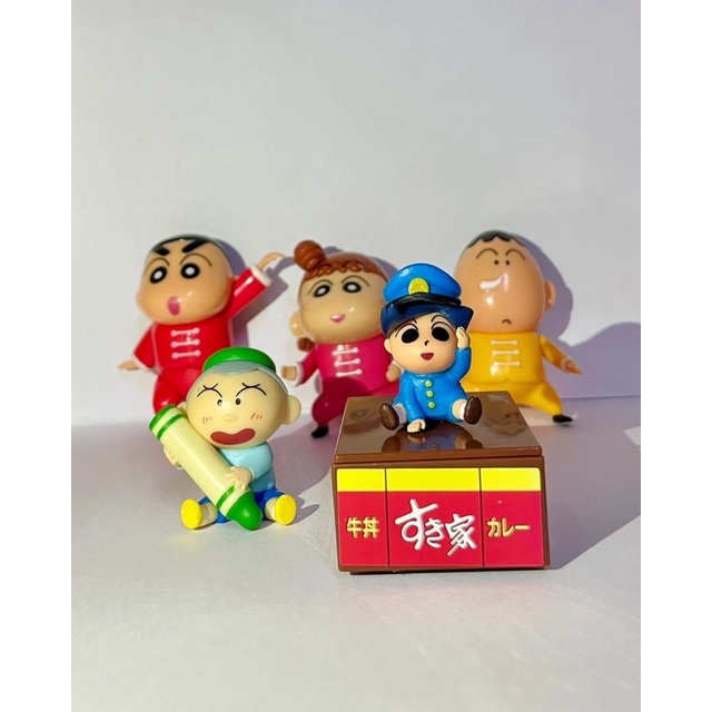 Action figure toys From the core Shinchan cartoons (set of 5) | Shopee ...