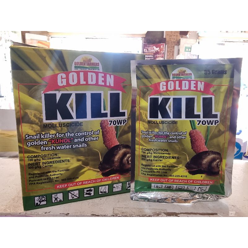 Pamatay Kuhol Molluscicide 70 WP (35g) | Shopee Philippines