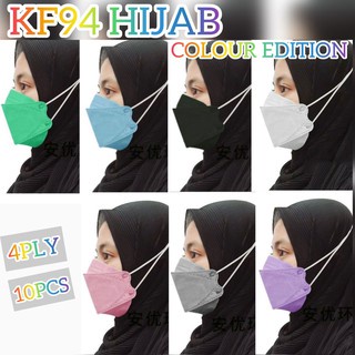 【Ship 24Jam】KF94 Headloop 10pcs/pack 4ply Mask Headloop SUPMEDI Face ...