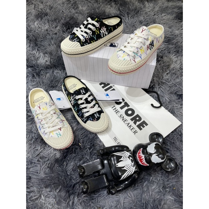 (real Photo +full box)NY heeled mules 2021, MLB NY loafers hot hit 2021 ...