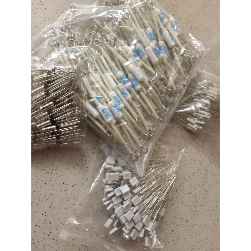 Thermal Fuse for electric fan, rice cooker, flat iron sold by 10s ...