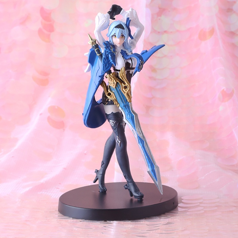 17cm Eula Figure Genshin Impact PVC Action Figure Anime Cute Girl Eula ...