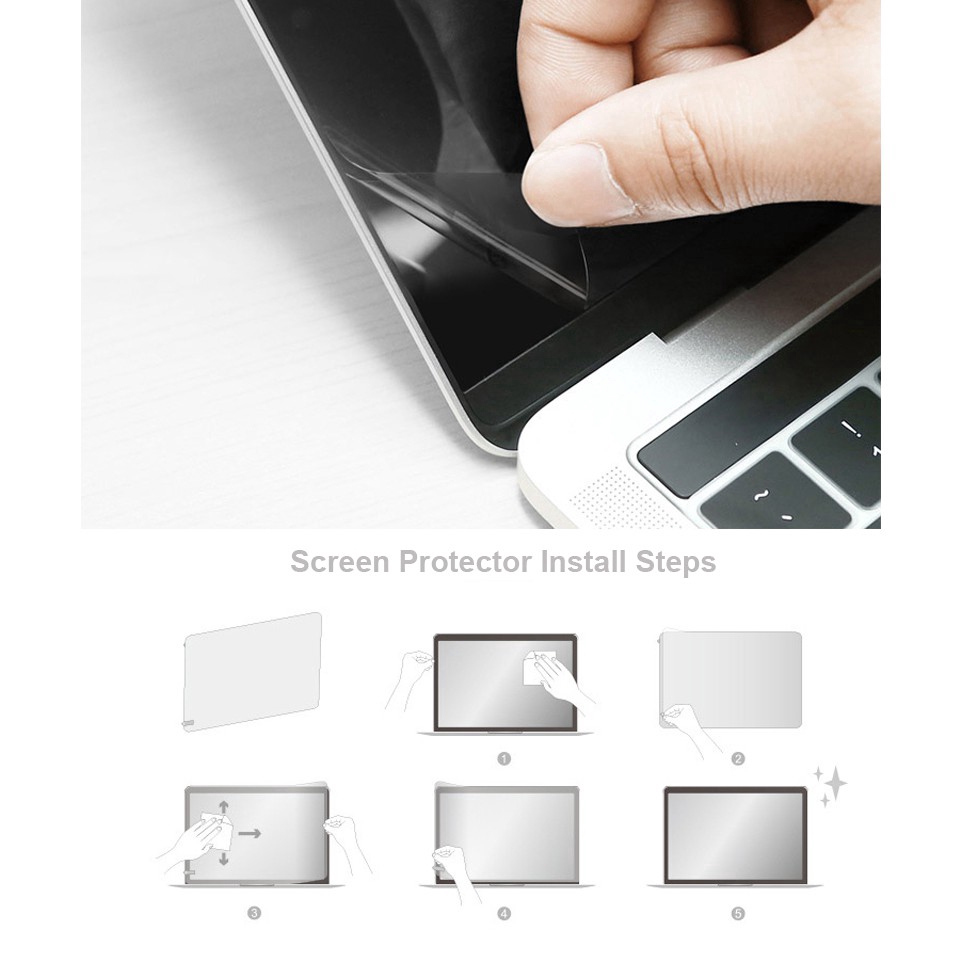 Macbook Pro 13 Retina A1502 A1425 High Clear Screen Protector 13.3 inch ...