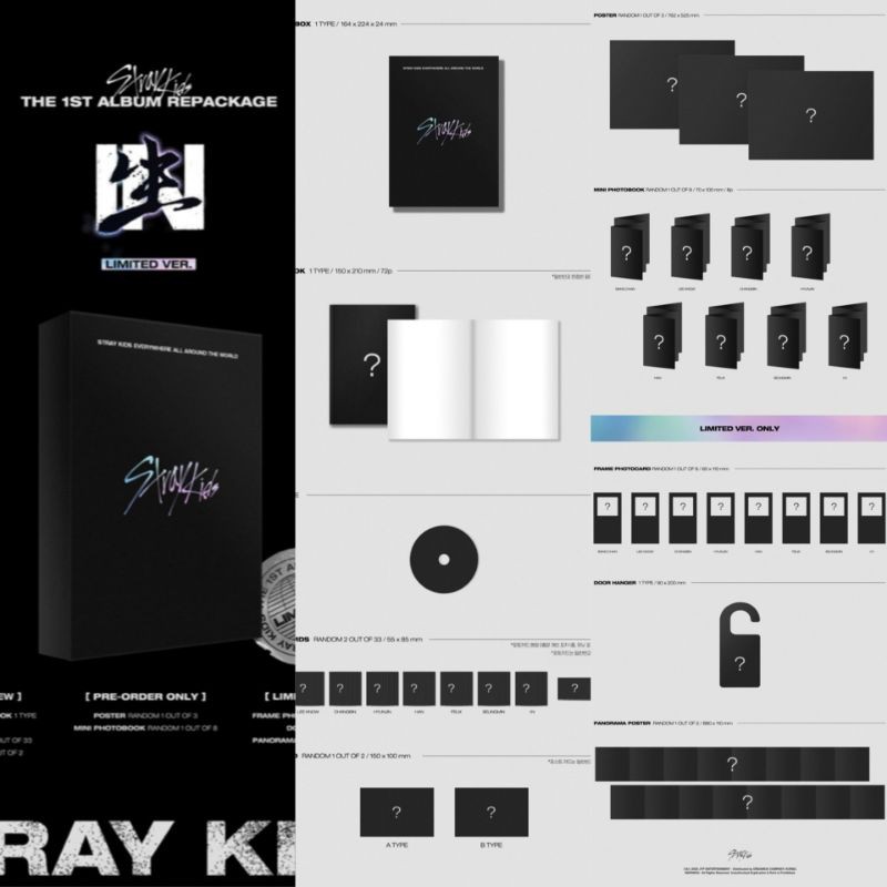 Stray Kids - Repackage Album Vol.1 [IN (IN LIFE)] Limited Edition ...