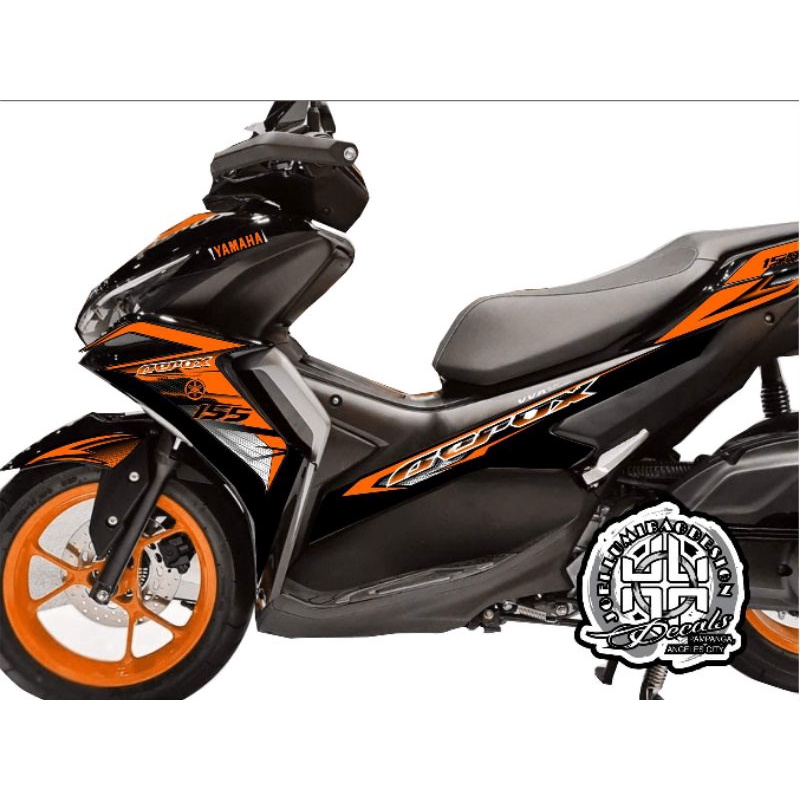 aerox version 2 decal sticker stock model 2021 | Shopee Philippines