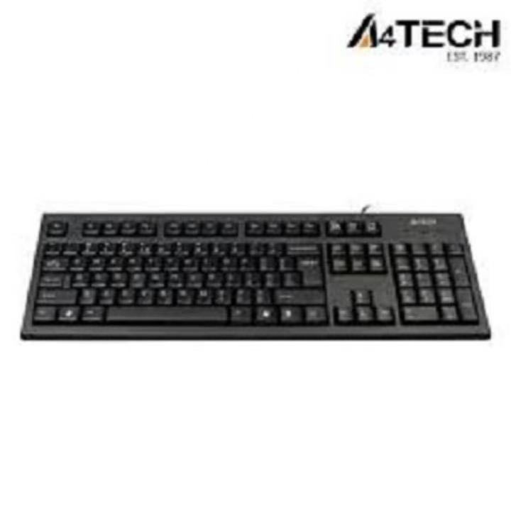 A4Tech KR85 USB Business Office Keyboard Desktop Universal Mute ...