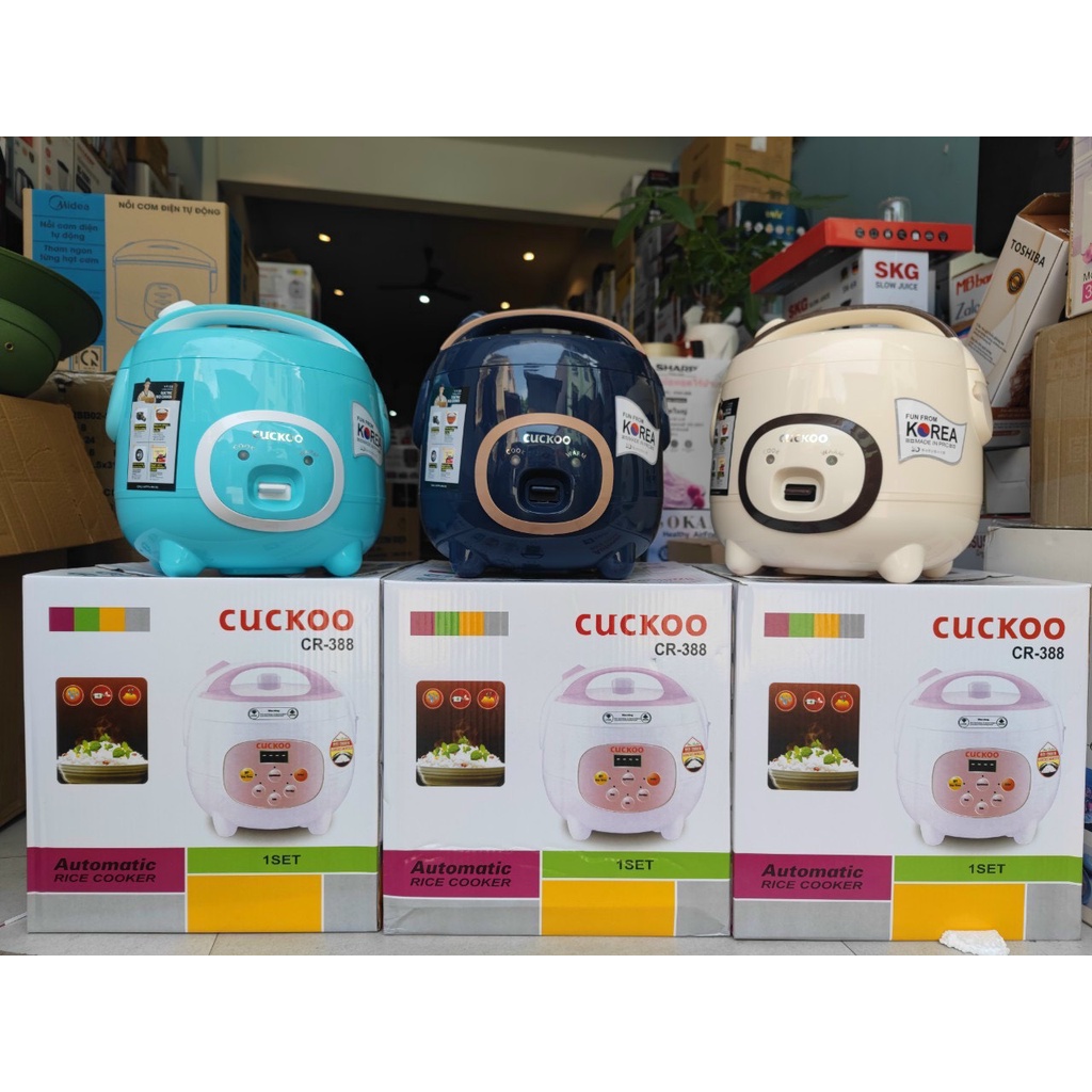 Cuckoo/nk Media Rice Cooker - CR387 1L - New model 2022 - - | Shopee ...