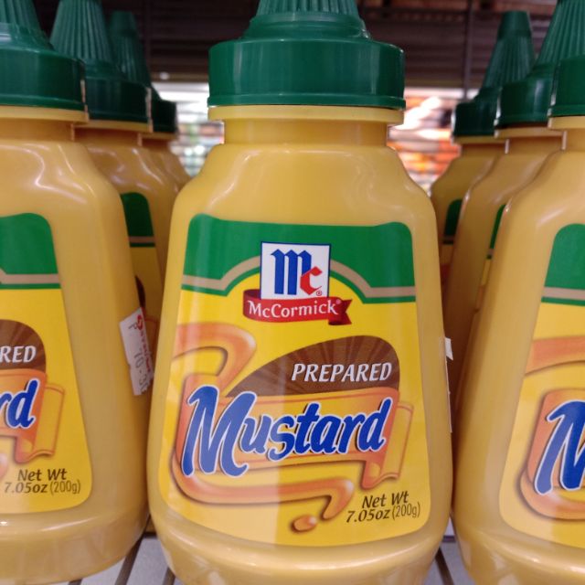 Mustard prepared mc cornick 200g | Shopee Philippines