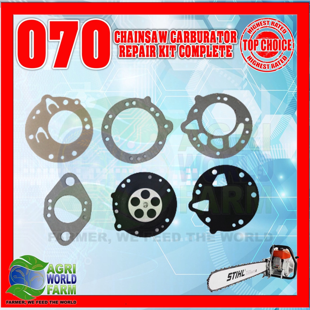 070 CHAINSAW CARBURATOR REPAIR KIT COMPLETE | Shopee Philippines