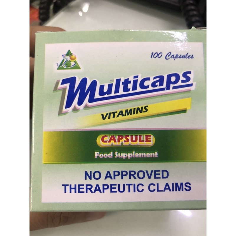 Multivitamins Multicaps 100 capsules | Shopee Philippines