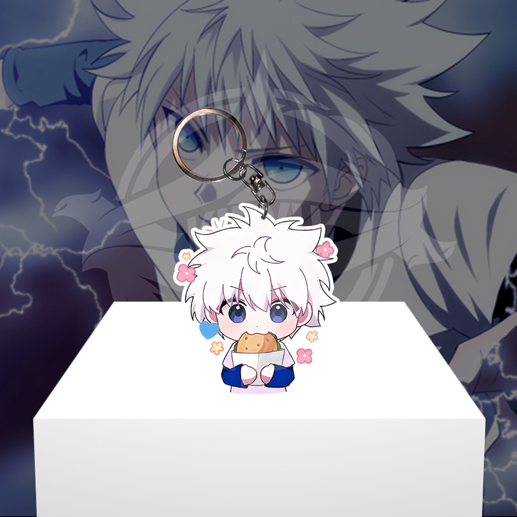 GANTUNGAN HP Keychain Hunter x Hunter Killua Animehp Zoldyck - Acrylic ...