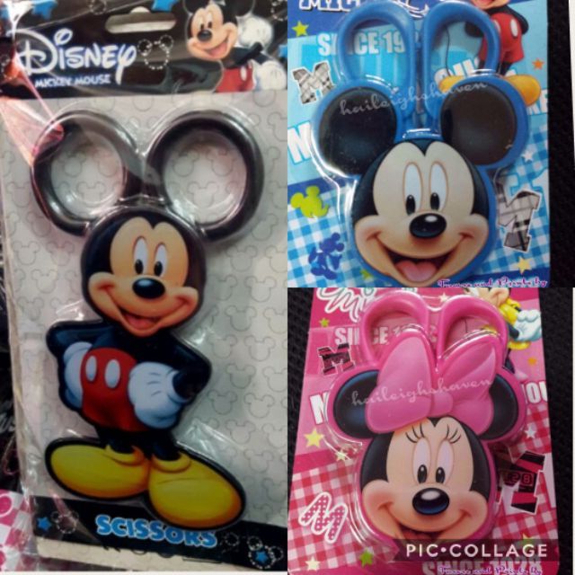 Mickey / Minnie Mouse Scissors | Shopee Philippines