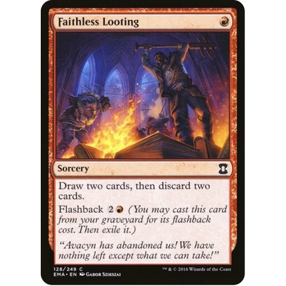 Magic the Gathering | Faithless Looting | Shopee Philippines