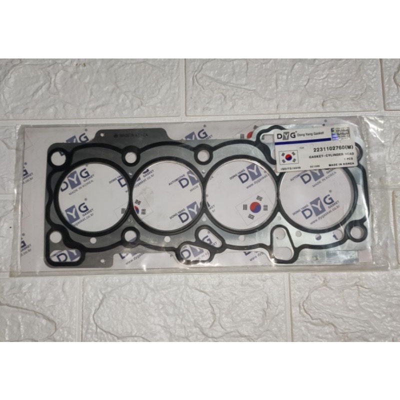 2231102760 CYLINDER HEAD GASKET METAL FOR HYUNDAI GETZ 1.1 (22311-02760 ...