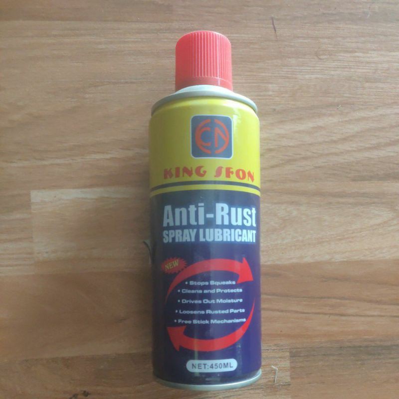 Anti rust spray lubricant 450ml | Shopee Philippines