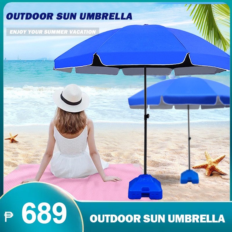 Big Umbrella Garden Patio Umbrella Sun Shade Umbrella Beach Round ...