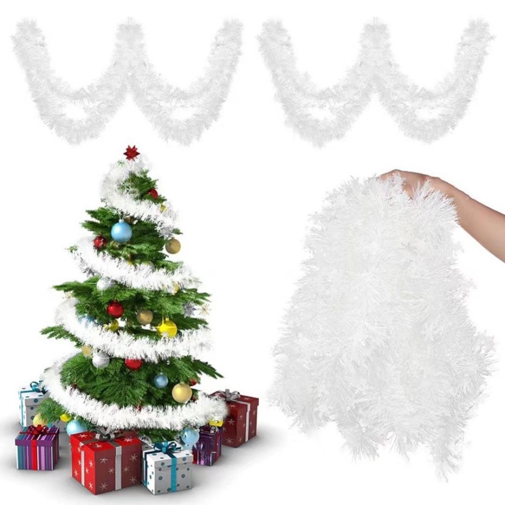Christmas Tree Window Decoration Garland Decor/snow and green/christmas ...