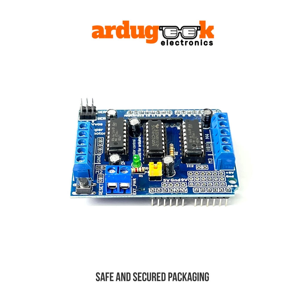 L293d Motor Driver Shield For Arduino Uno And Mega For Line Follower Rc