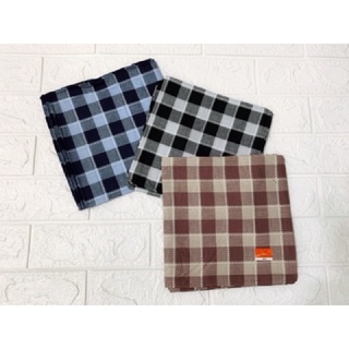 MALE cotton handkerchief panyo scarf bandana checkered (each) | Shopee ...