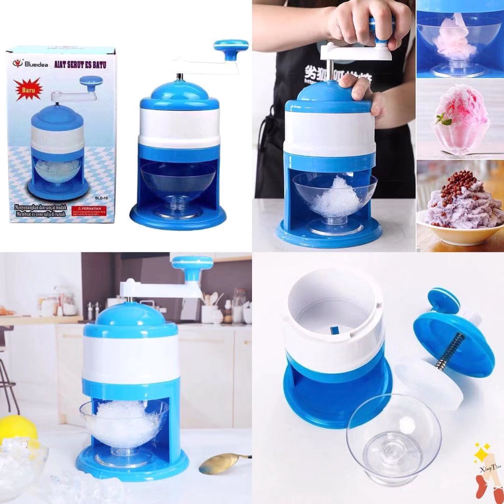 TV214 Manual Ice Crusher Portable Hand Crank Manual Ice Breaker ...