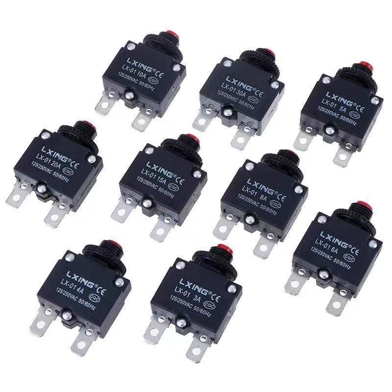 MR1 Circuit Breaker Overcurrent Overload Protector Switch for Small ...
