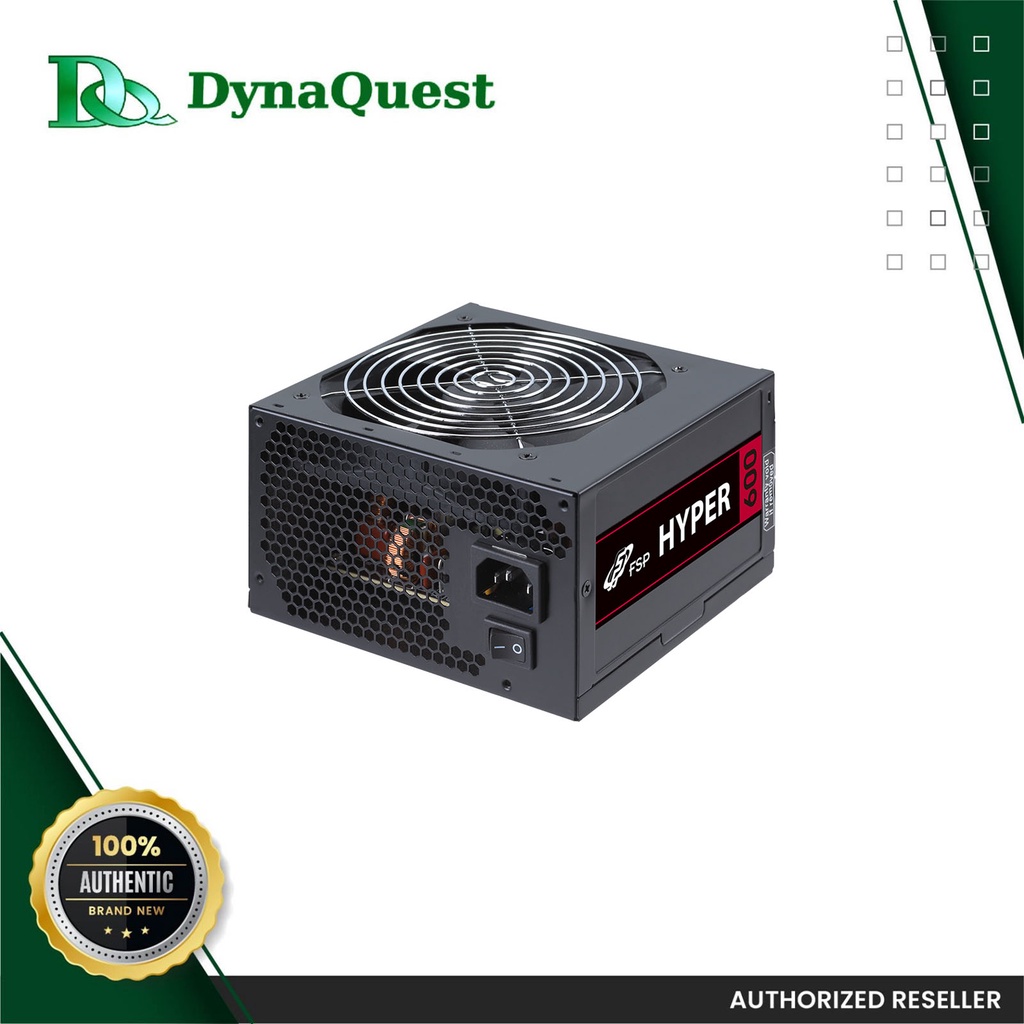 FSP Hyper K 600W 80+ White Power Supply HP600S | Shopee Philippines