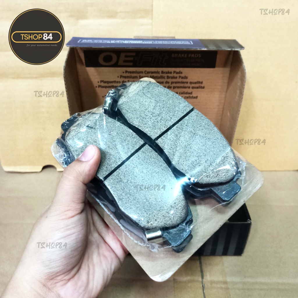 OEFit Ceramic Brake Pad L300 NEW MODEL Mitsubishi 2009-Up JJ-D6500 ...