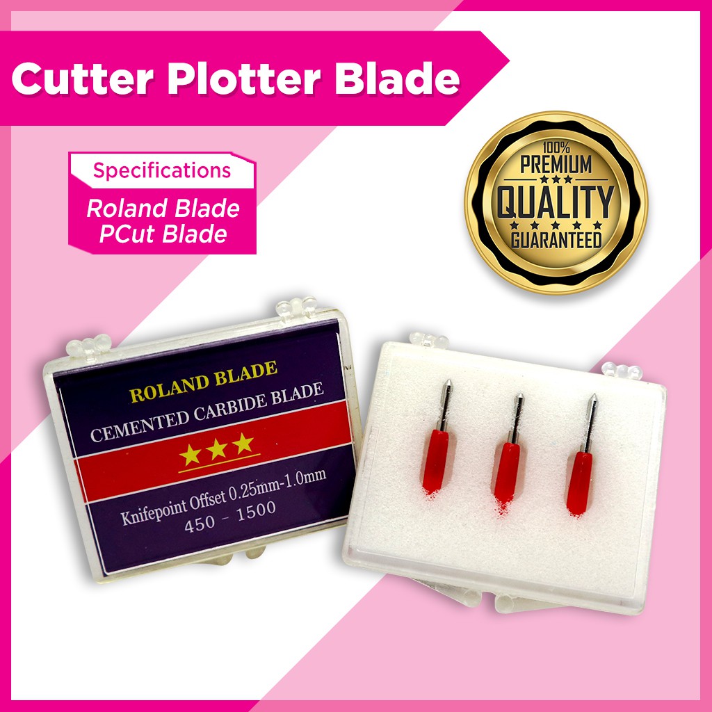 Roland and PCut Blade for CUYI Cutter Plotter (3pcs) | Shopee Philippines