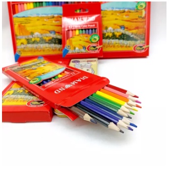 Diamond color pencil and crayons Art supplies | Shopee Philippines