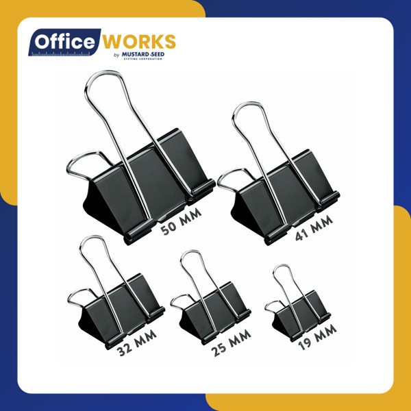 Joy Binder Clips 25mm, 41mm,51mm,32mm,19mm | Shopee Philippines